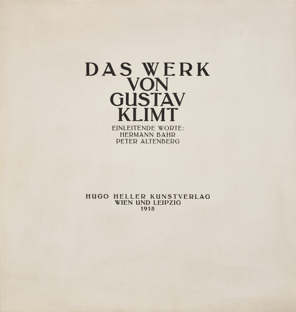 Letzte Schaffensjahre » Gustav Klimt-Datenbank